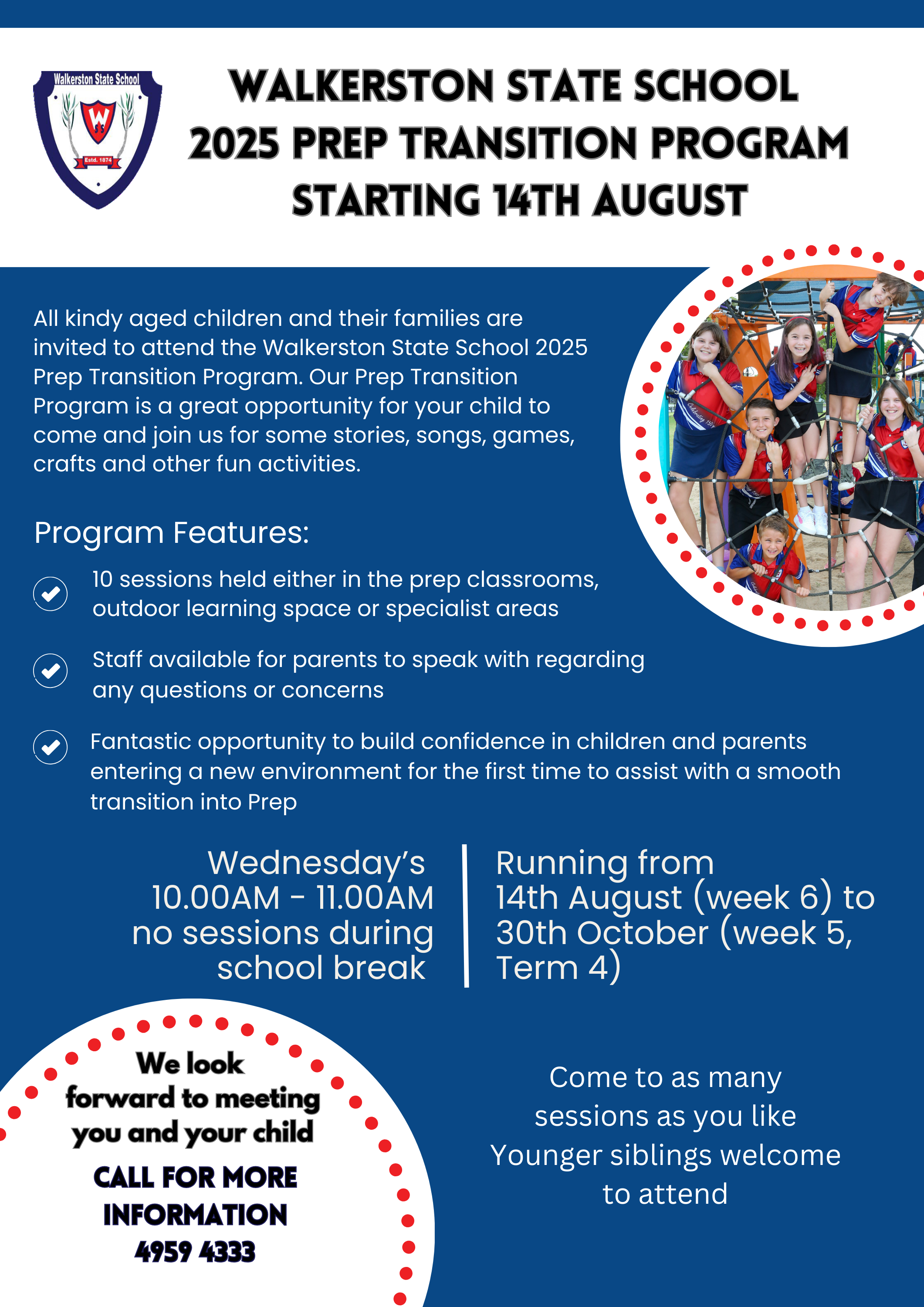 2025 Prep Transition Sessions